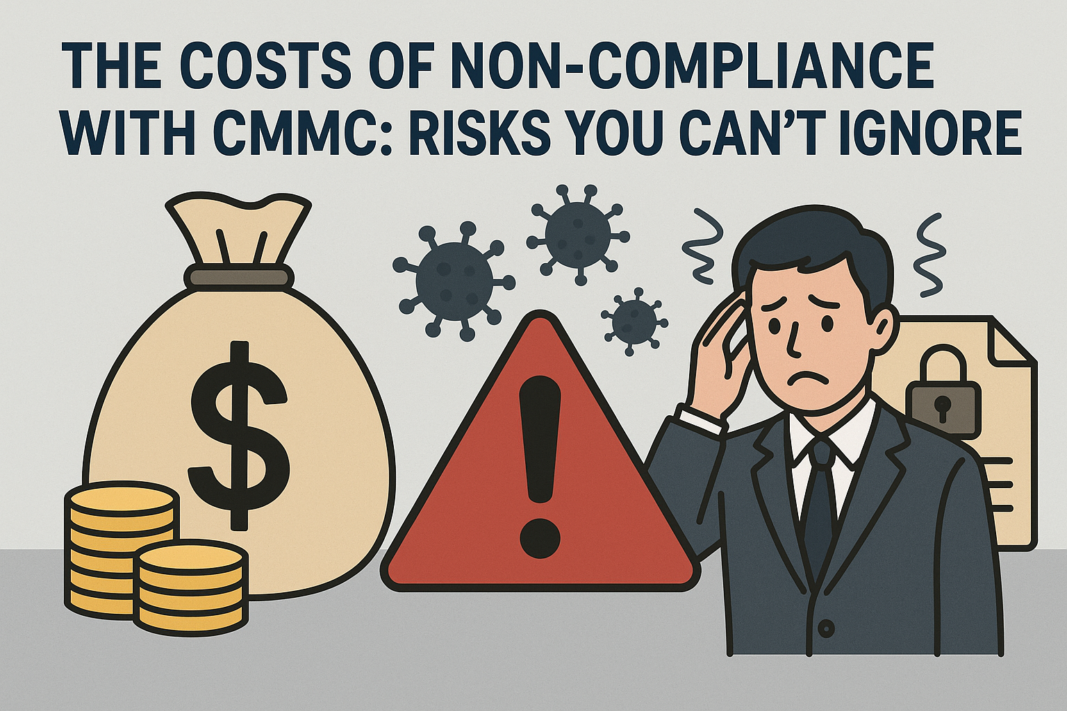 The Costs of Non-Compliance with CMMC: Risks You Can't Ignore - Skyward IT